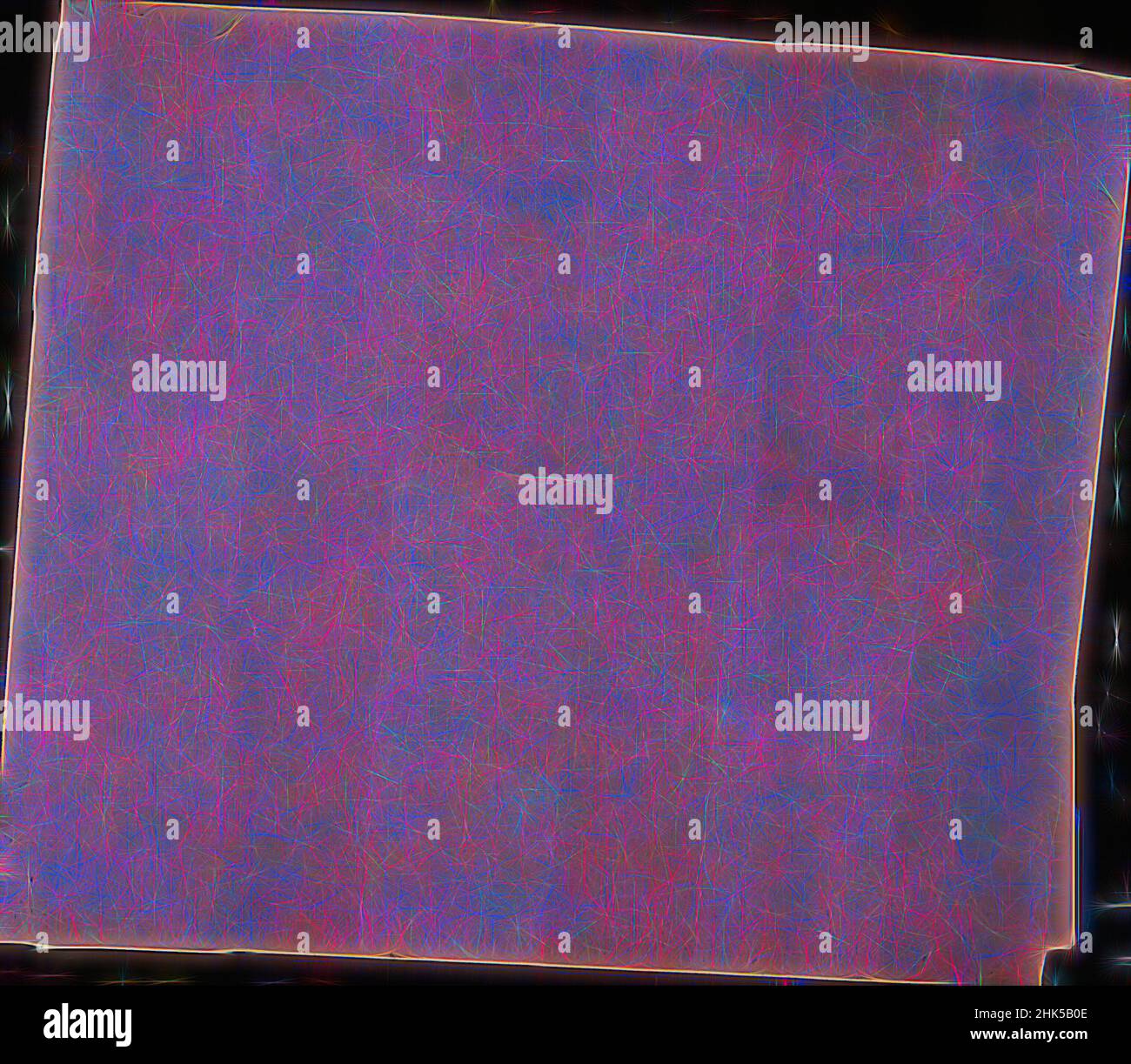 Inspired by Wallpaper, Paper, ca. 1900, 20 x 20 1/2 in., 50.8 x 52.1 cm ...