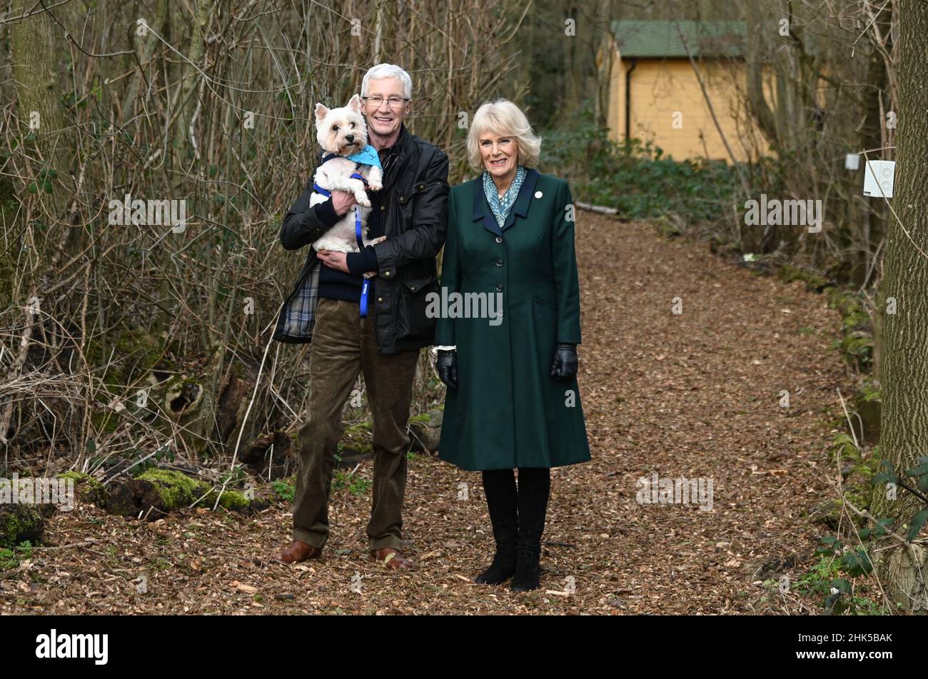 The Duchess of Cornwall goes on a work with Battersea Ambassador Paul O ...
