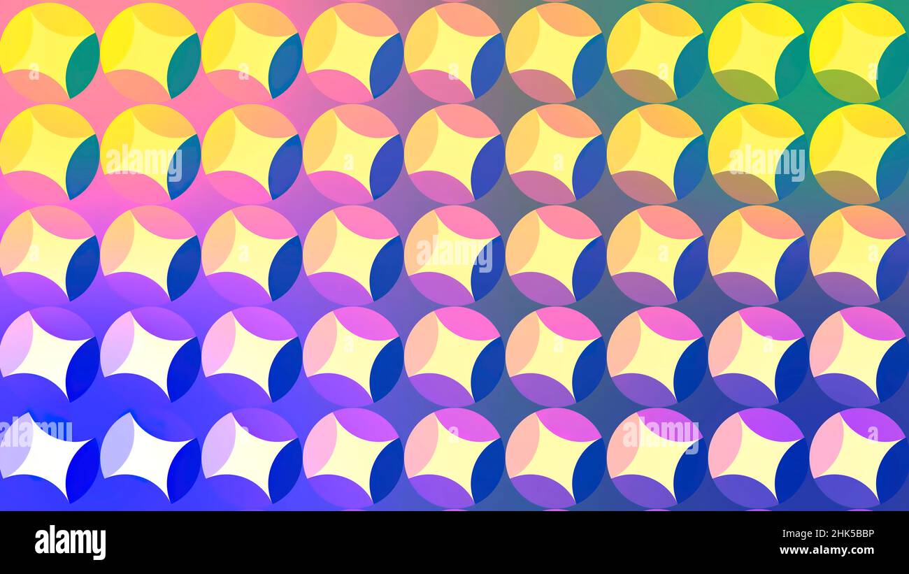 Animated colorful dot pattern background. Stock animation. Rows of ...