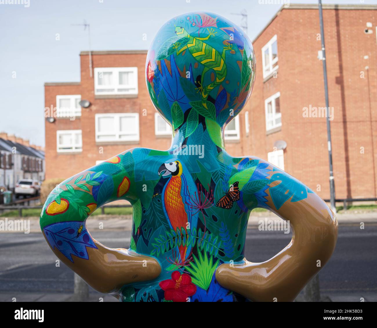England, North Tyneside, Morph's Epic Art Adventure. In 2022, North ...