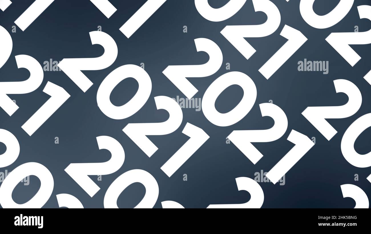Background from 2021. Animation. Simple background with moving numbers ...