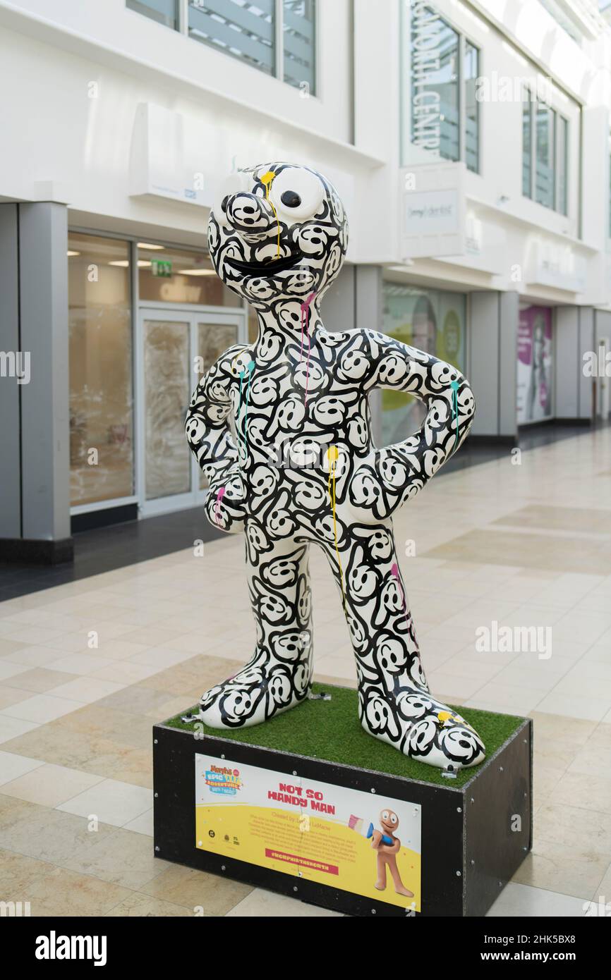 England, North Tyneside, Morph's Epic Art Adventure. In 2022, North ...