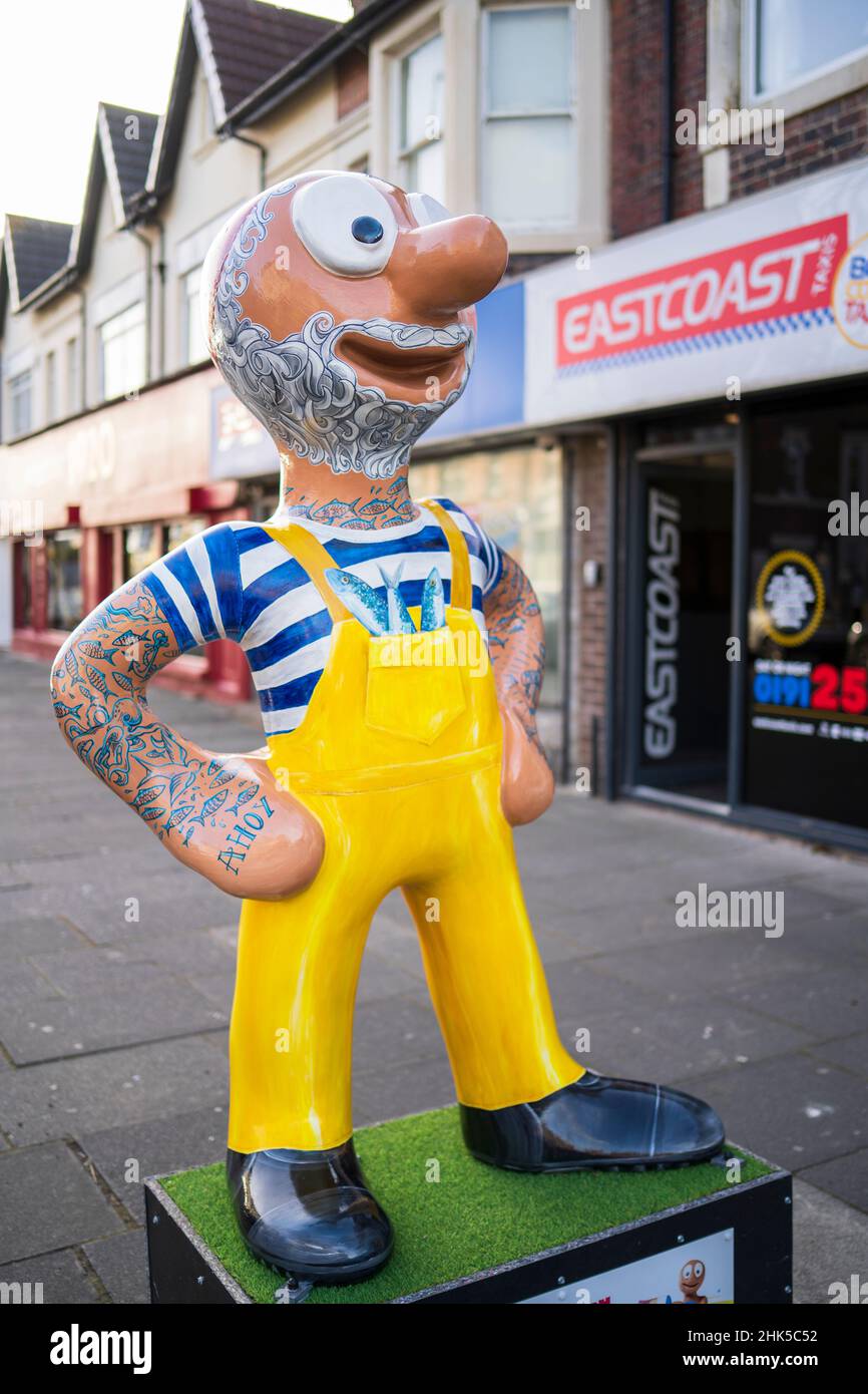 England, North Tyneside, Morph's Epic Art Adventure. In 2022, North ...