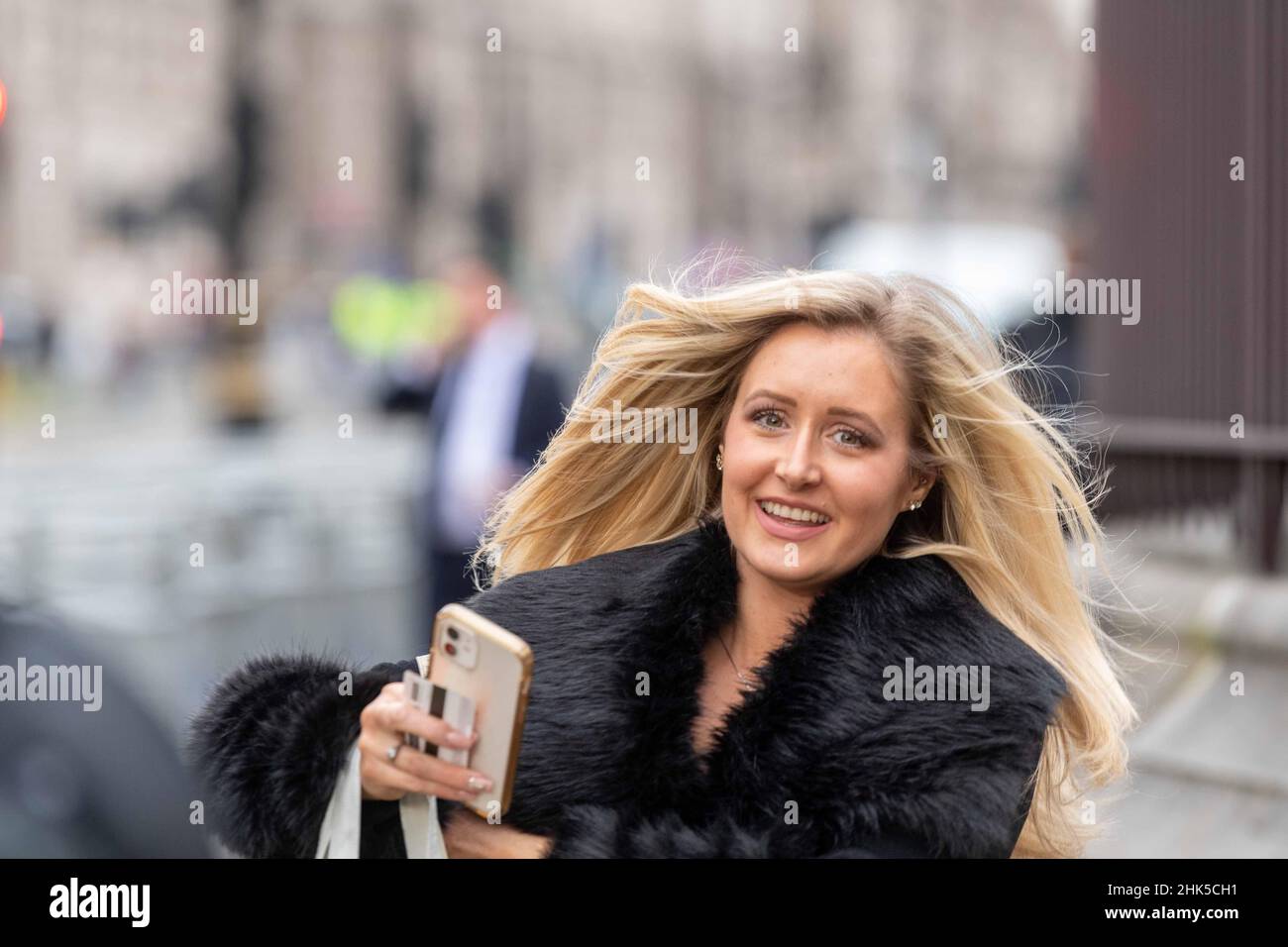 London, UK. 2nd Feb, 2022. Katie Kate Amess, actress and model, eldest ...