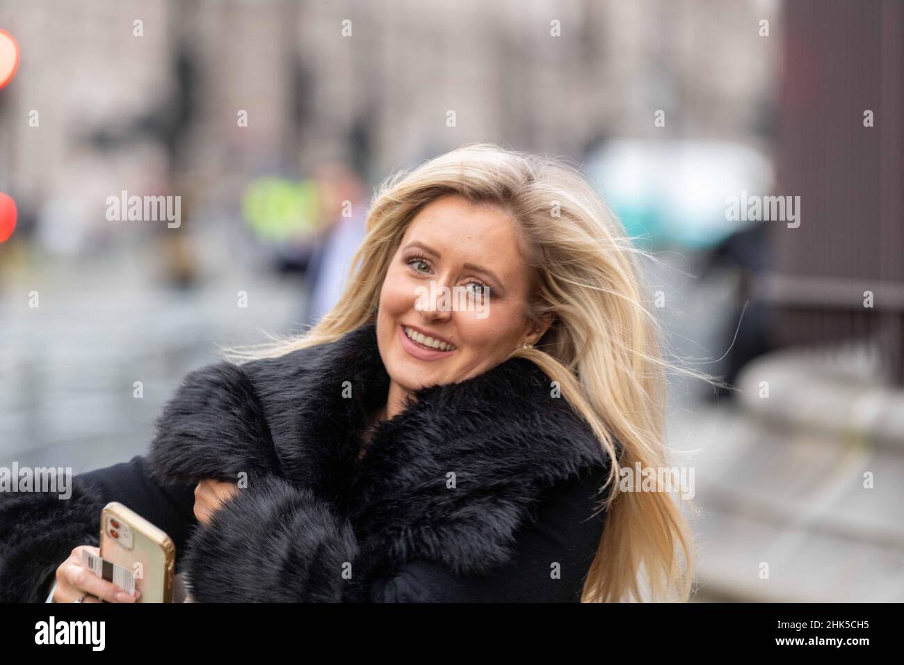 London, UK. 2nd Feb, 2022. Katie Kate Amess, actress and model, eldest ...
