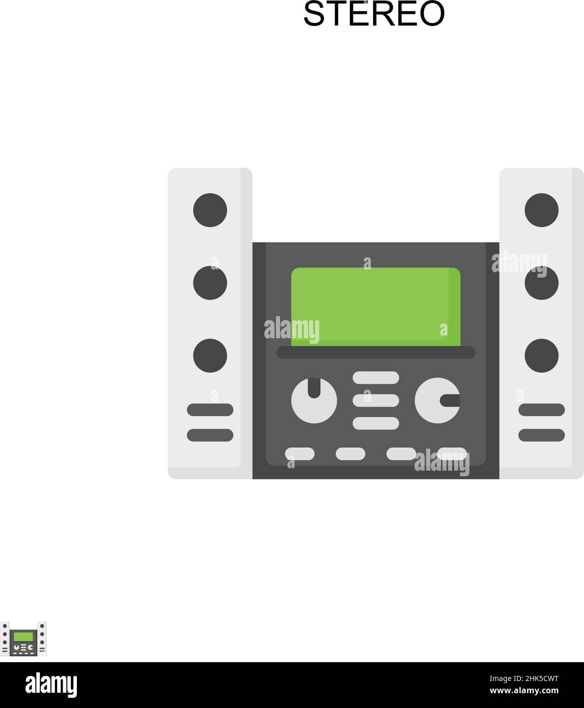 Stereo icon hi-res stock photography and images - Alamy