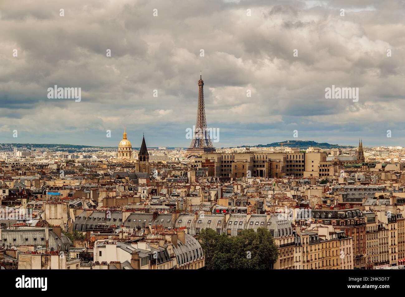 This is view of Paris from the heights of Notre-Dame de Paris May 13 ...