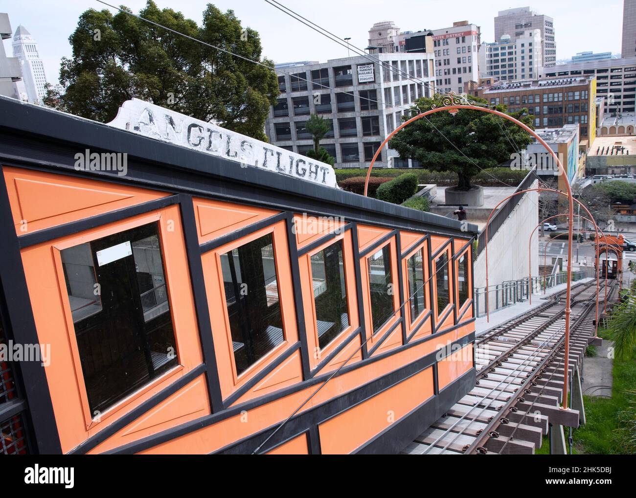 Los Angeles, CA, USA - January 31, 2022 - Historic Angels Flight ...