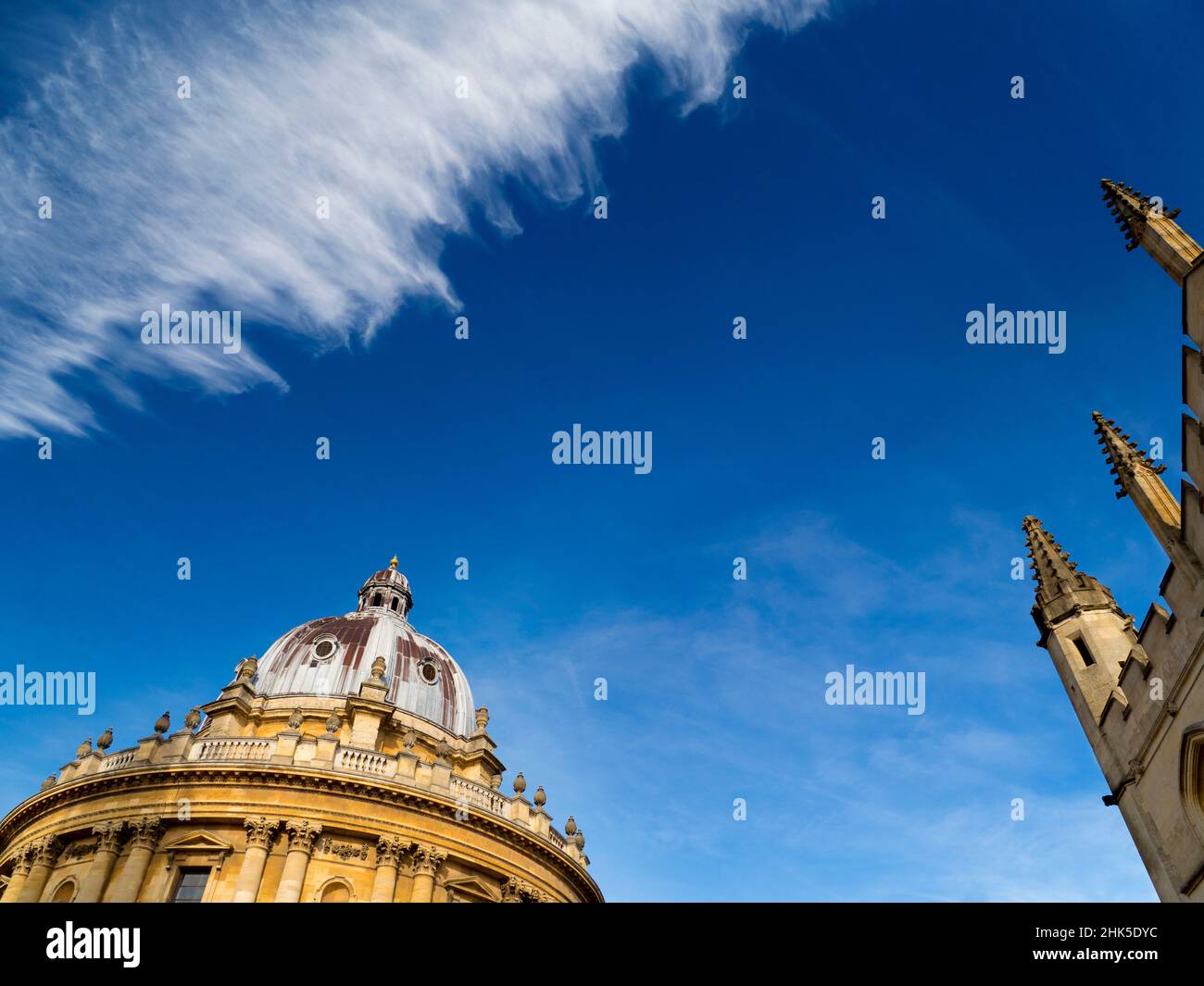 Radcliffe Square lies at the heart of historic Oxford. Centre-stage is ...