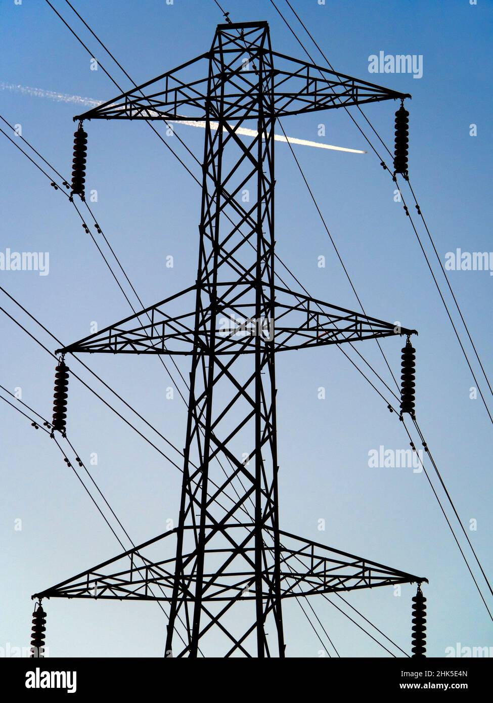 I love electricity pylons; I find their abstract, gaunt shapes ...