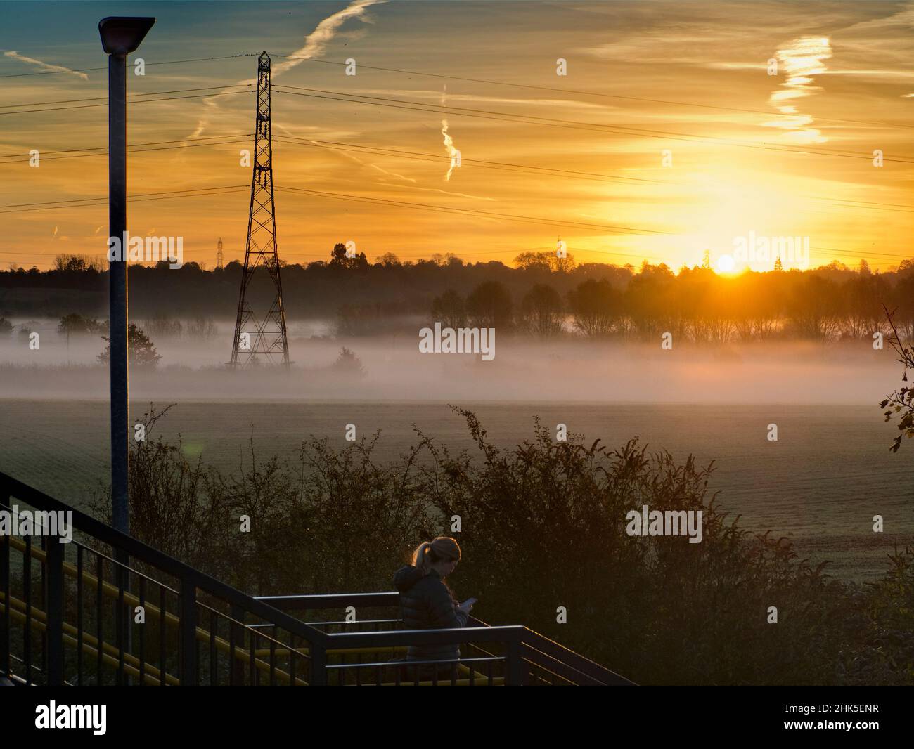 I love electricity pylons; I find their abstract, gaunt shapes ...
