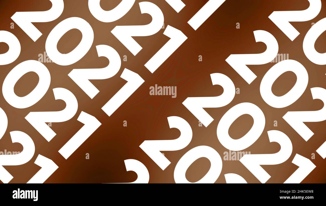 Background from 2021. Animation. Simple background with moving numbers ...