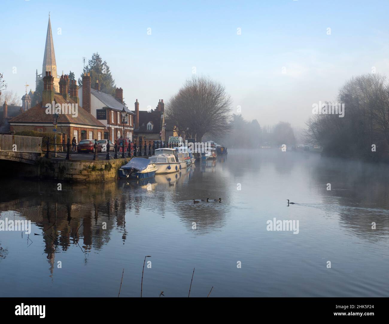 Victorian swimming river thames hi-res stock photography and images - Alamy