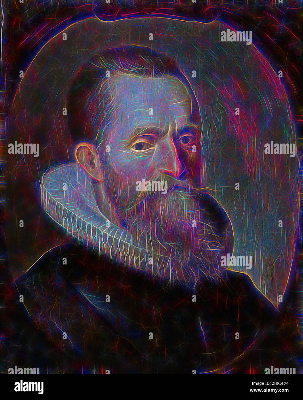 Inspired by Portrait of a man, Jacob de Reyger, 1635, Reimagined by ...