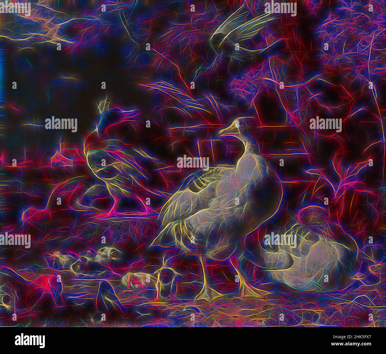 Inspired by Geese and ducks, Melchior d' Hondecoeter, c. 1680 ...