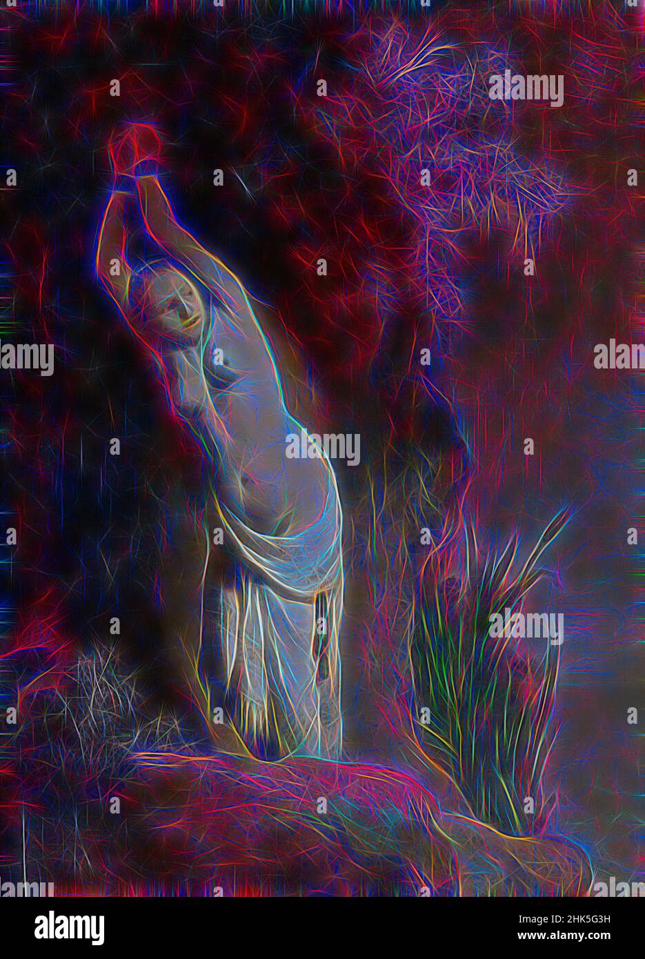 Inspired by Andromeda, Rembrandt van Rijn, c. 1630, Reimagined by ...