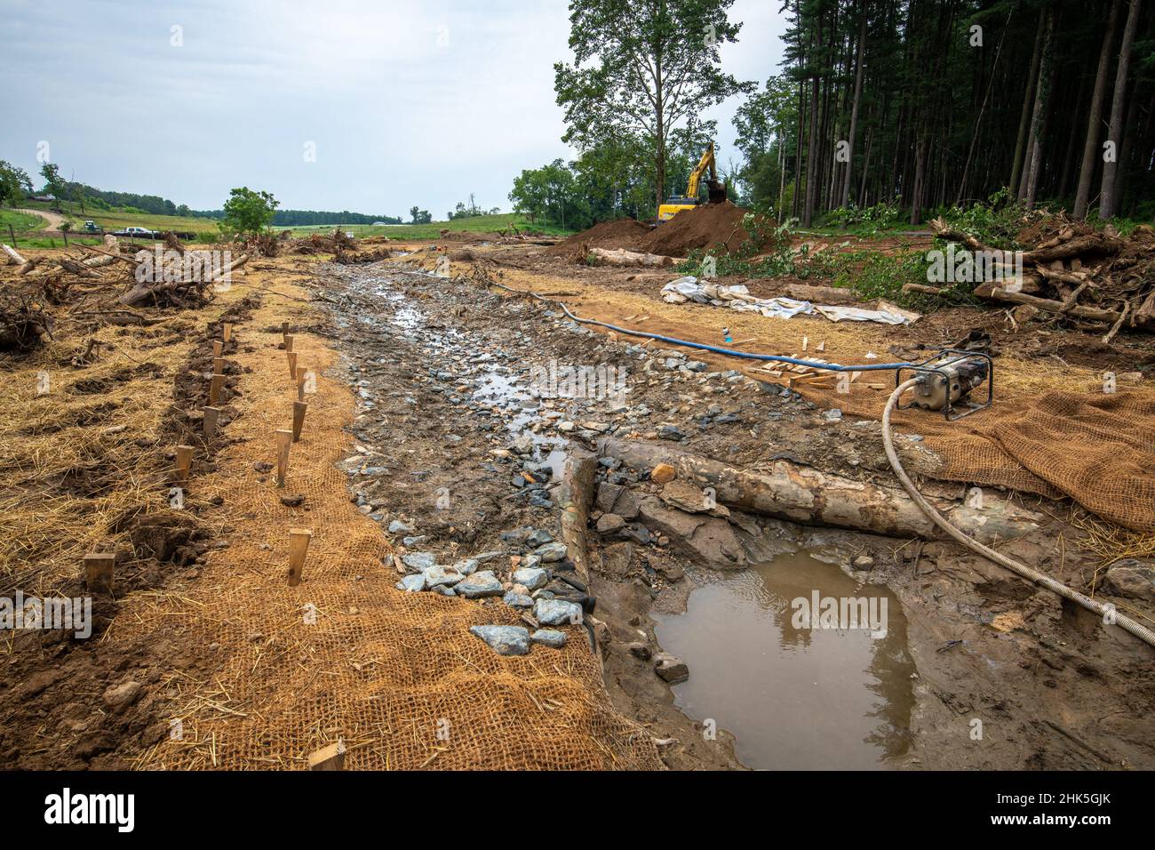 Stream restoration hi-res stock photography and images - Alamy