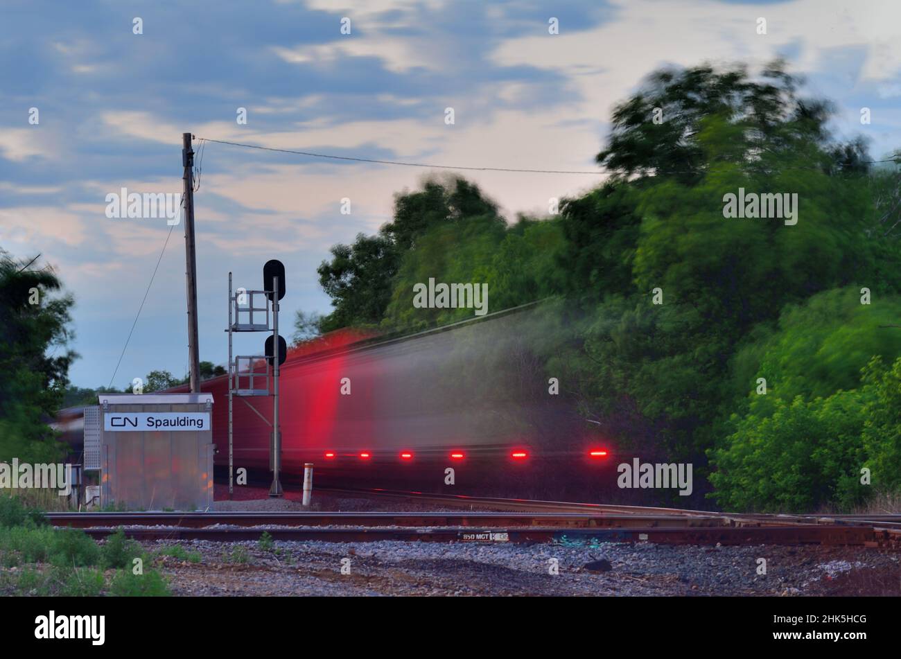 End of train indictor hi-res stock photography and images - Alamy