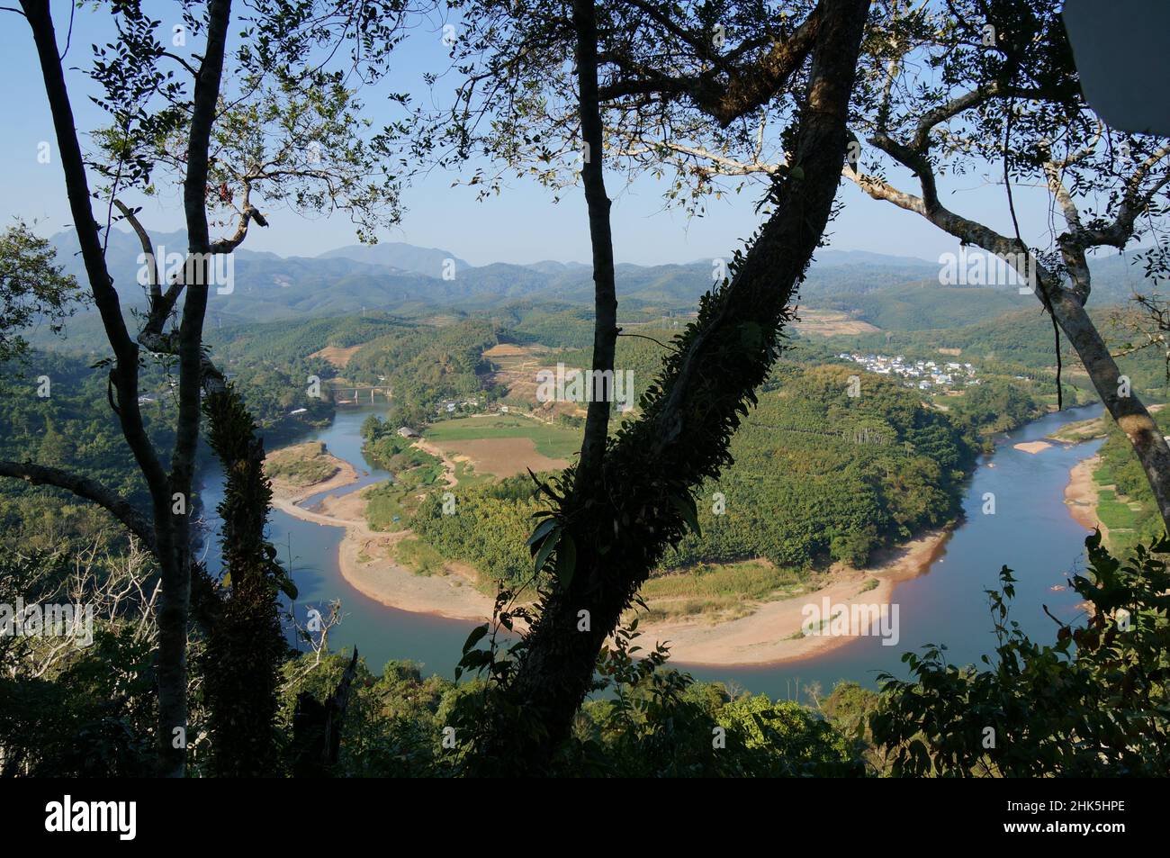 River Turn, China Stock Photo - Alamy