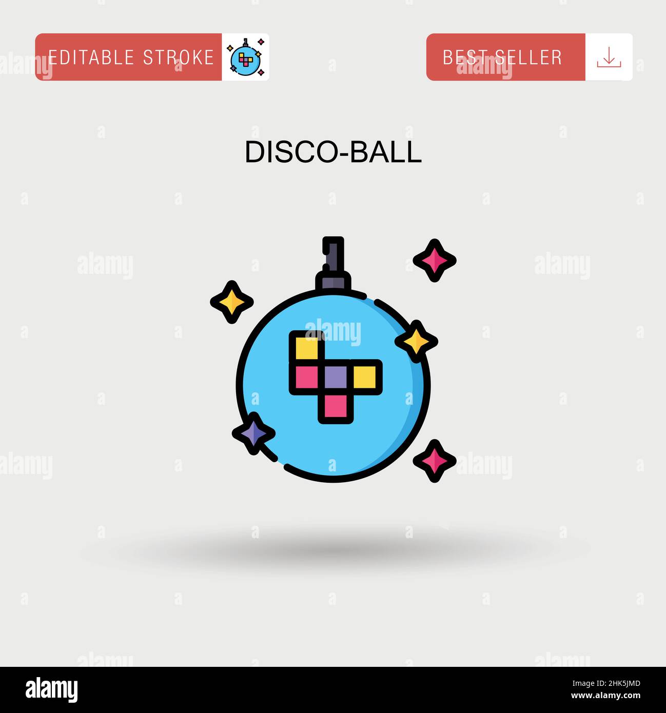 Abstract pink disco ball background Stock Vector Images - Alamy