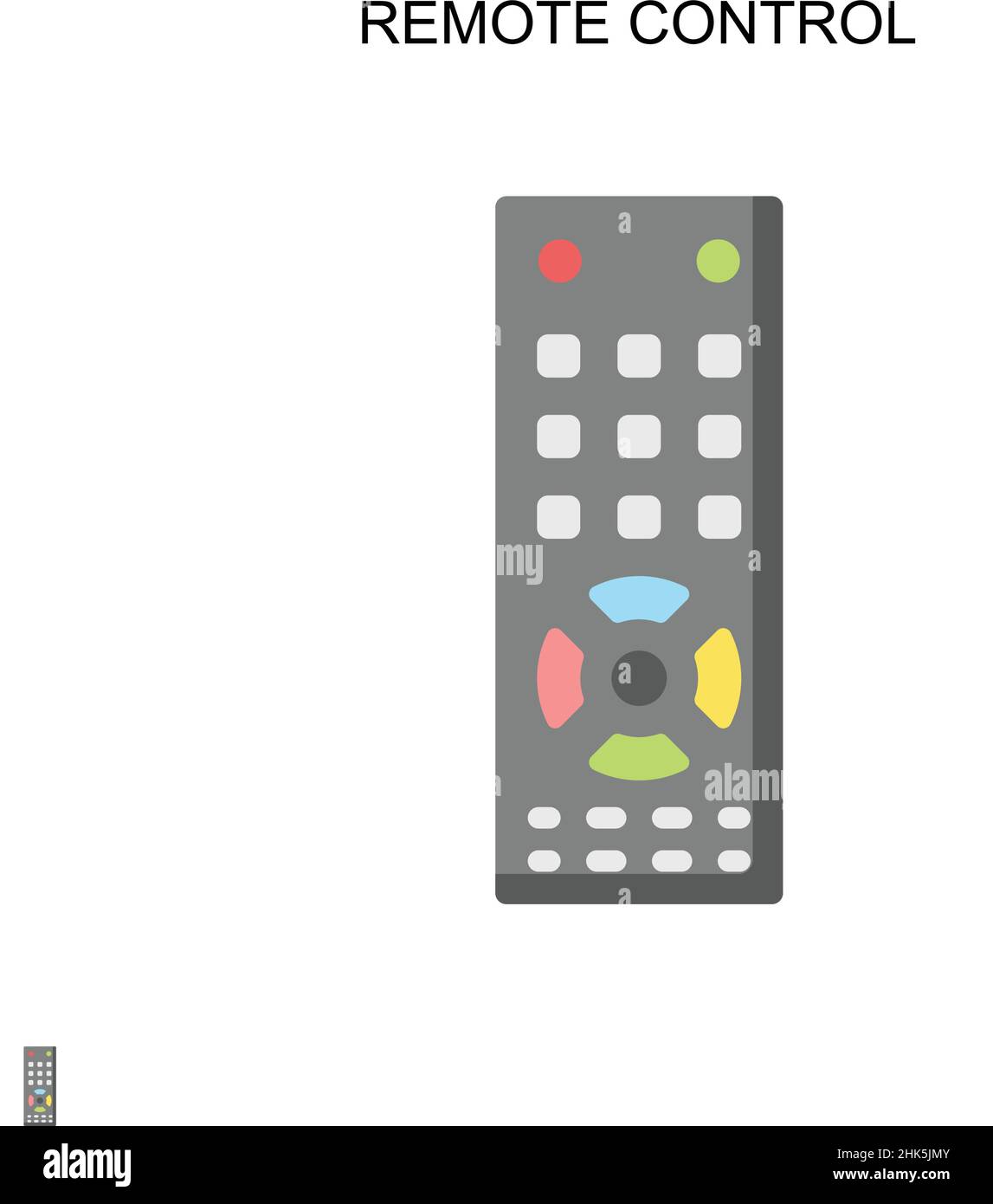 Remote control tv infrared Stock Vector Images - Alamy