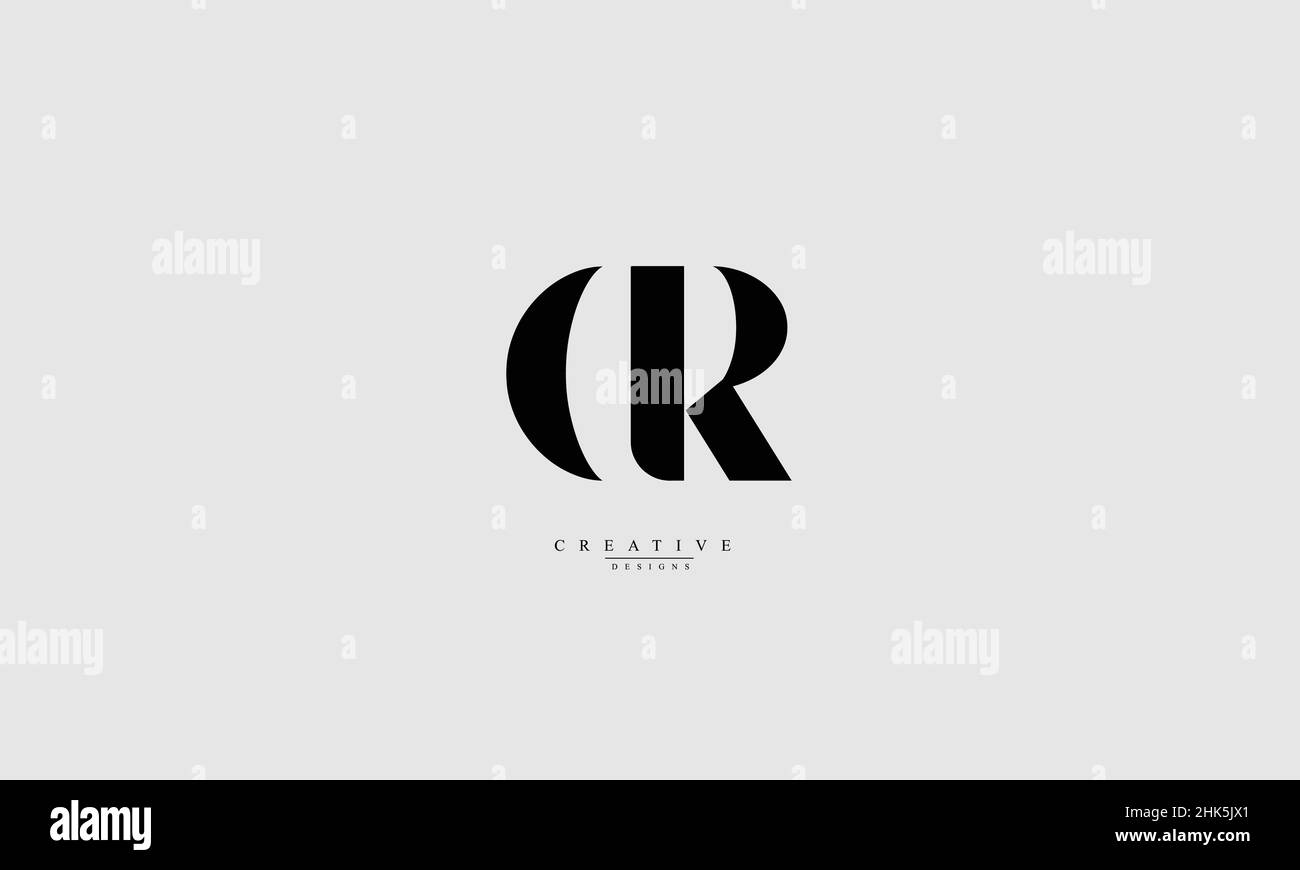 R d logo design hi-res stock photography and images - Alamy