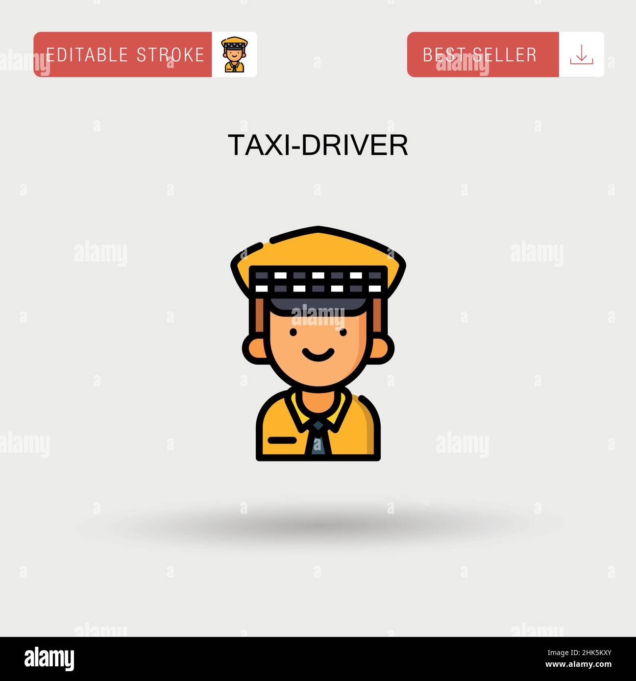 Female taxi cab driver Stock Vector Images - Alamy