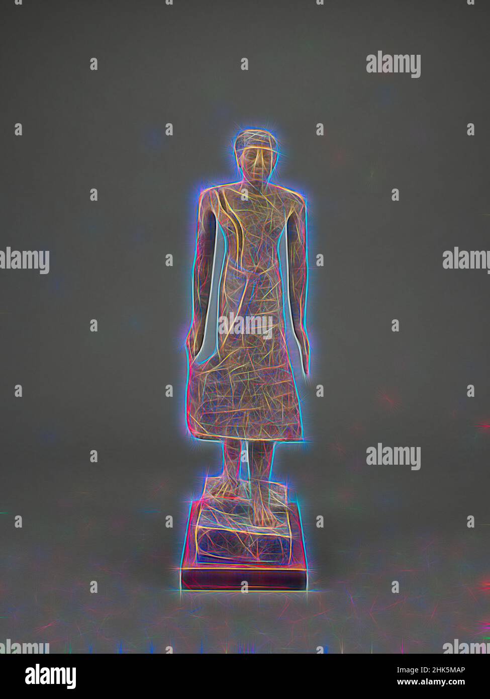 Inspired by Striding Male Figure, Egyptian, Dynasty 6, 2345–2181 BC ...