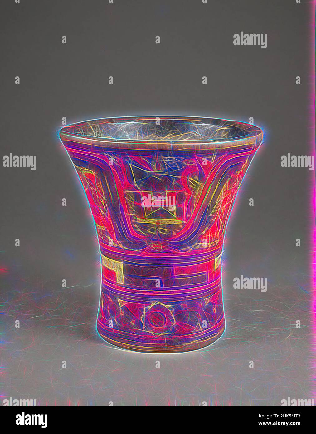 Inspired by Kero, Inka, Colonial period, 1532–1826, 1532–1826, Wood ...