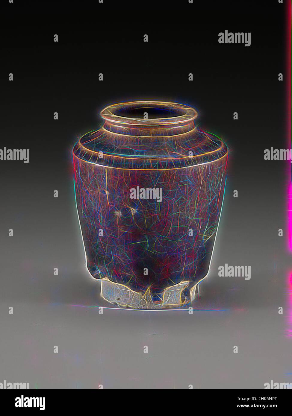 Inspired by Jar, Syrian or Egyptian, 12th–13th century, Glazed fritware ...