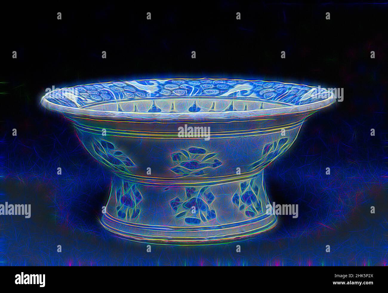 Inspired by Footed Bowl (tazza), Ottoman period, 1281–1924, c.1570–90 ...