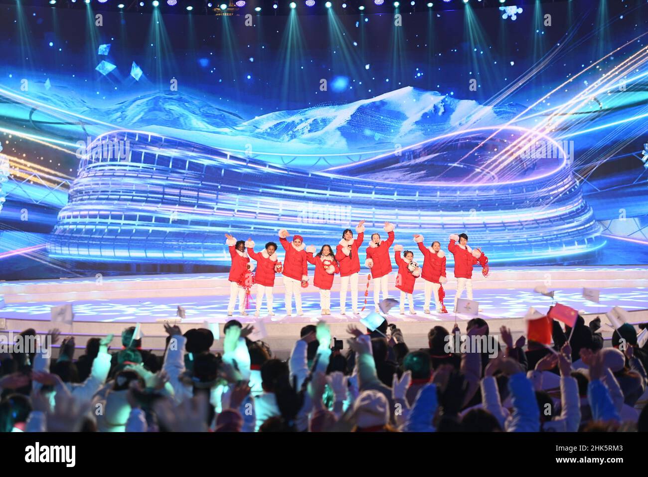 Beijing, China. 2nd Feb, 2022. An evening event marking the Beijing ...
