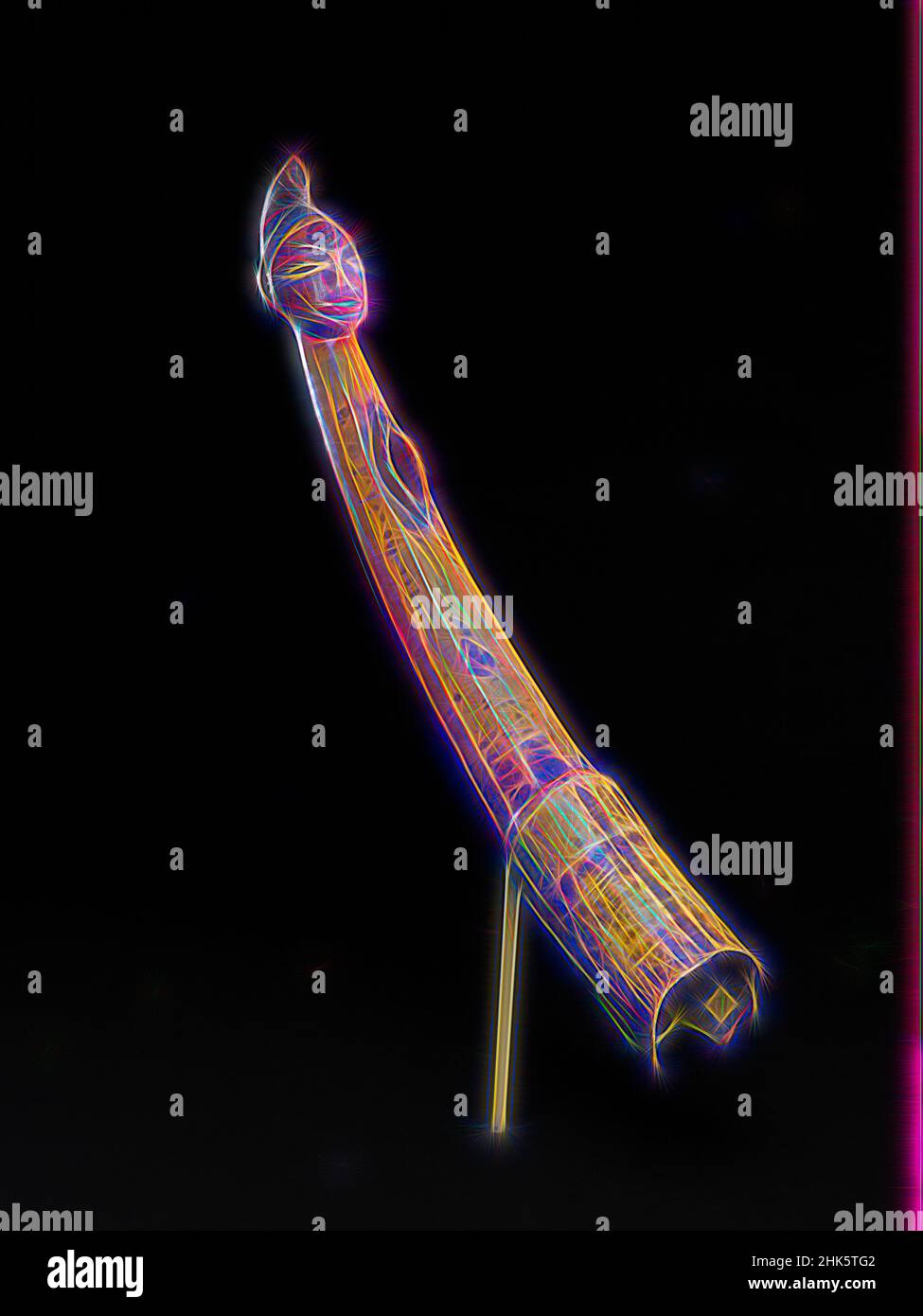 Inspired by Side-Blown Horn (pungi), Unidentified Punu artist, late ...