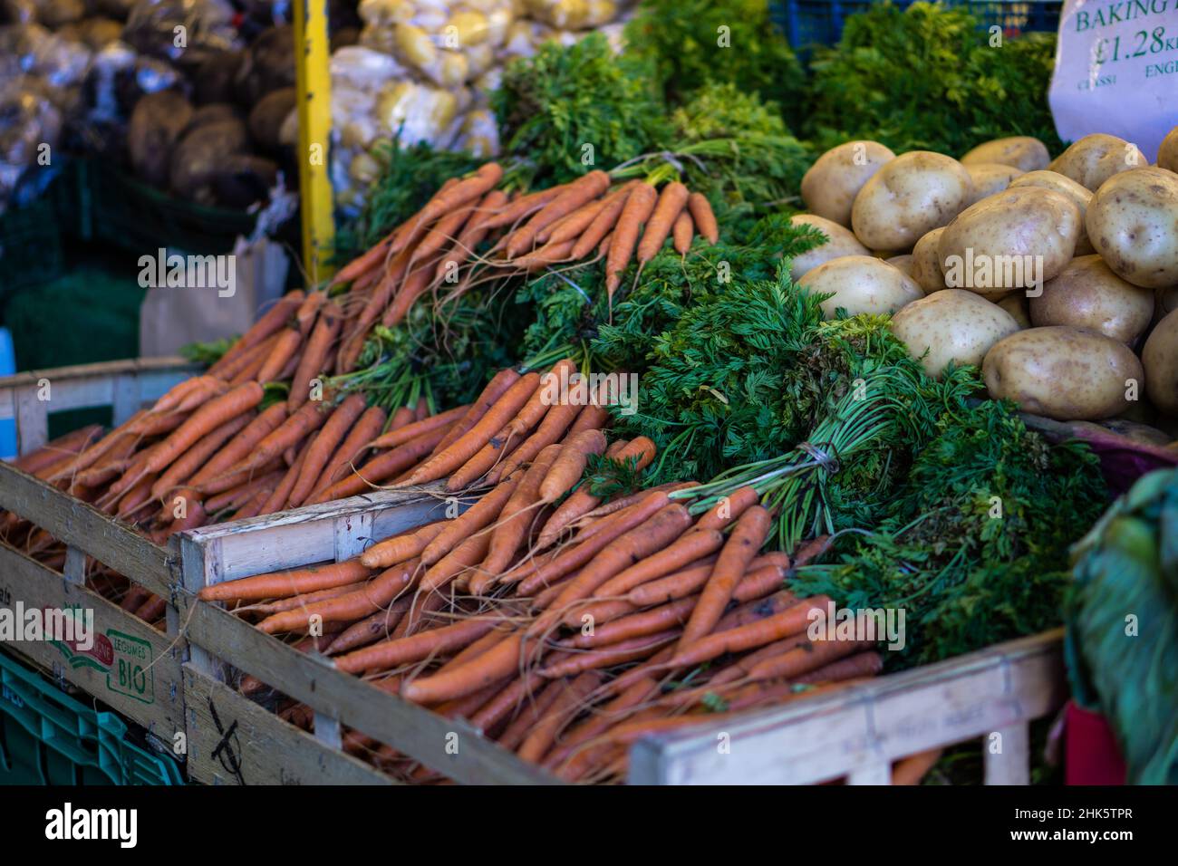 Market Vegetable Stall Stock Photo - Alamy