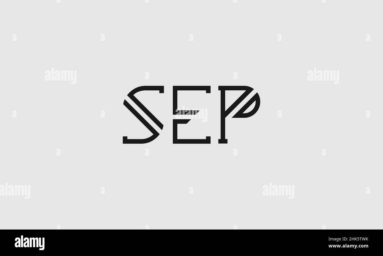 Word SEP in letters - Initial vector design - Premium Icon, Logo vector ...