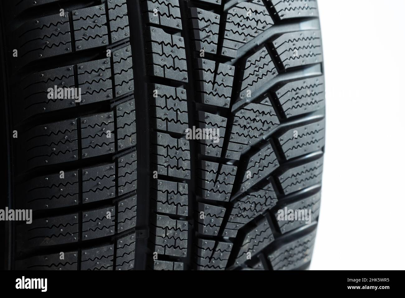 Pattern of tires in close up isolated on white background Stock Photo ...