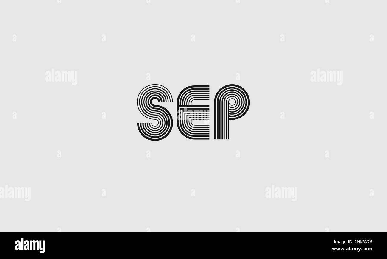 Letter Sep Logo High Resolution Stock Photography and Images - Alamy