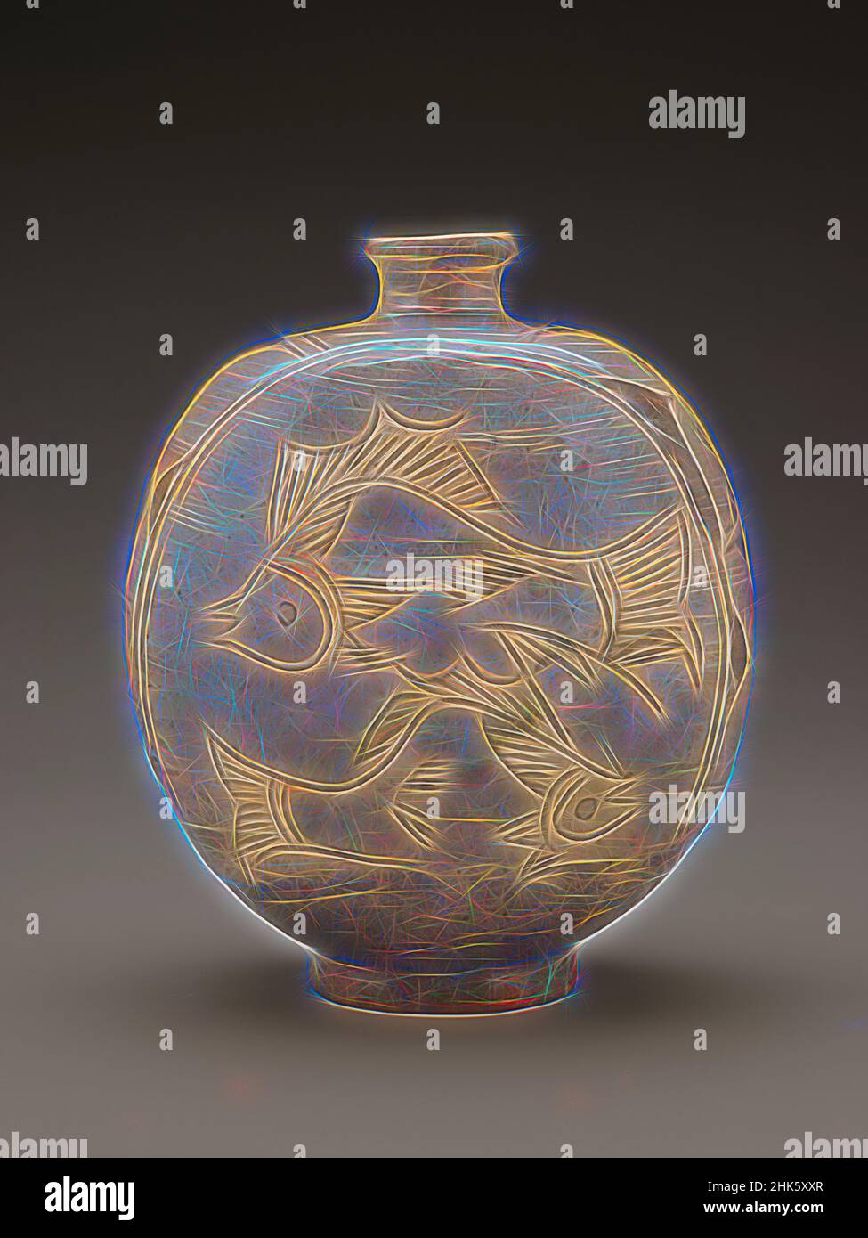 Sgraffito design buncheong ware hi-res stock photography and images - Alamy
