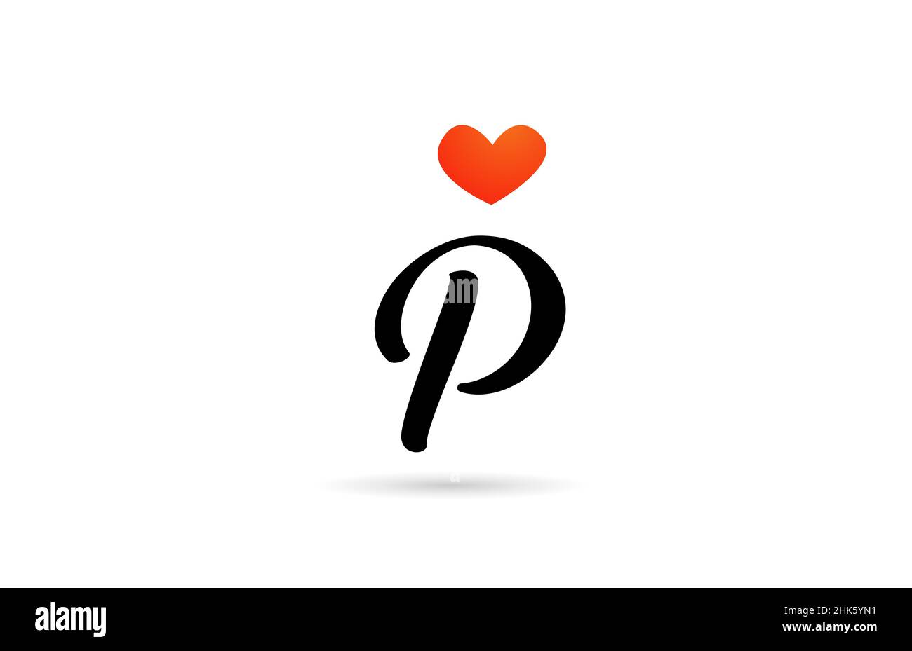 P Letter Love Wallpapers