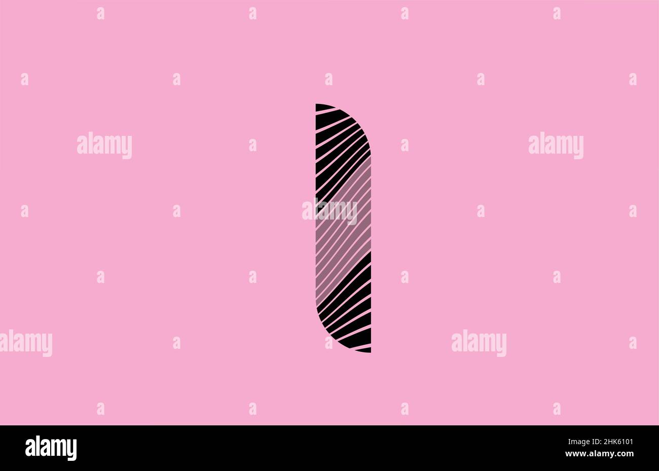 Pink Letter I Images