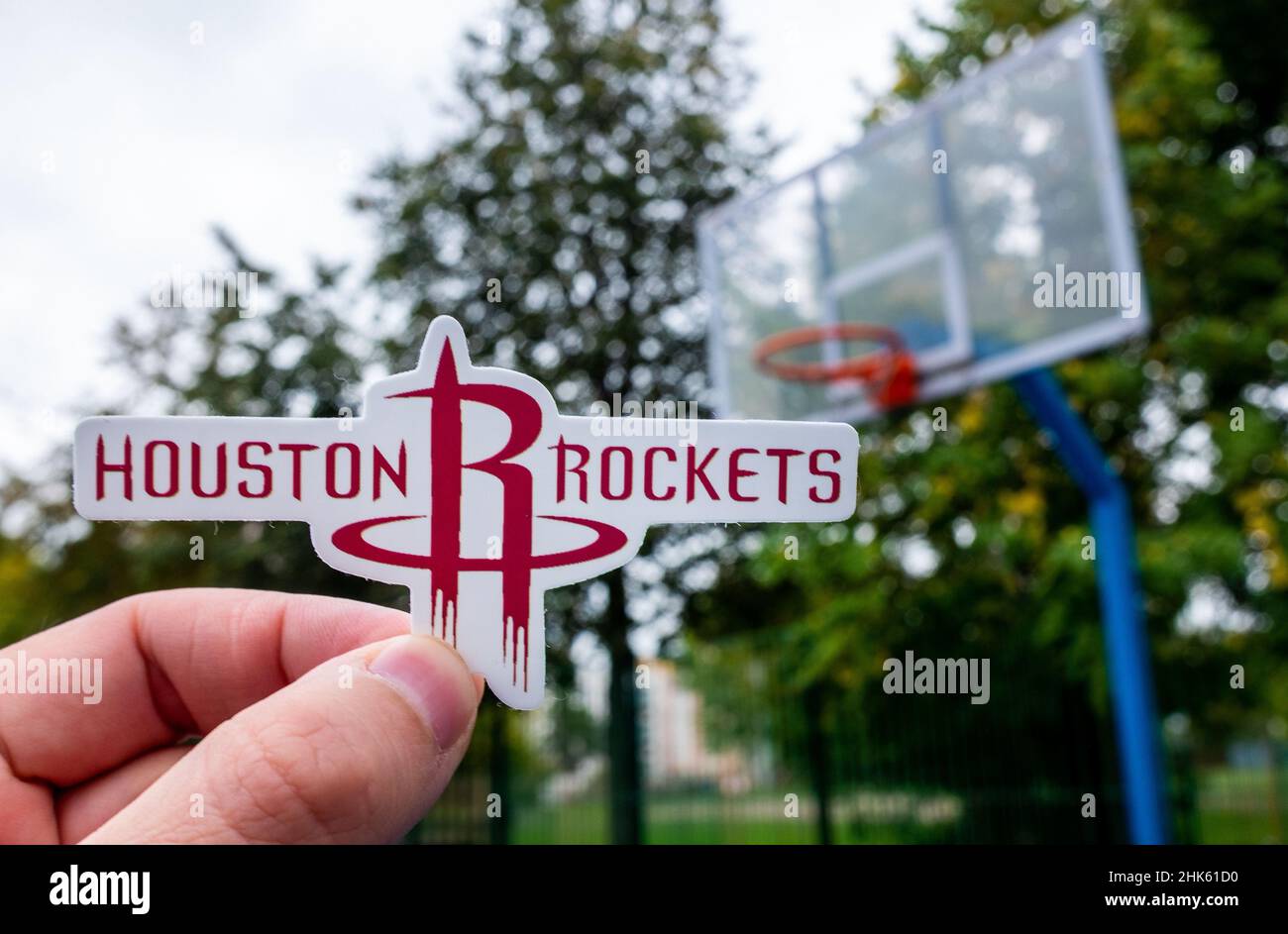 Houston rockets logo hi-res stock photography and images - Alamy