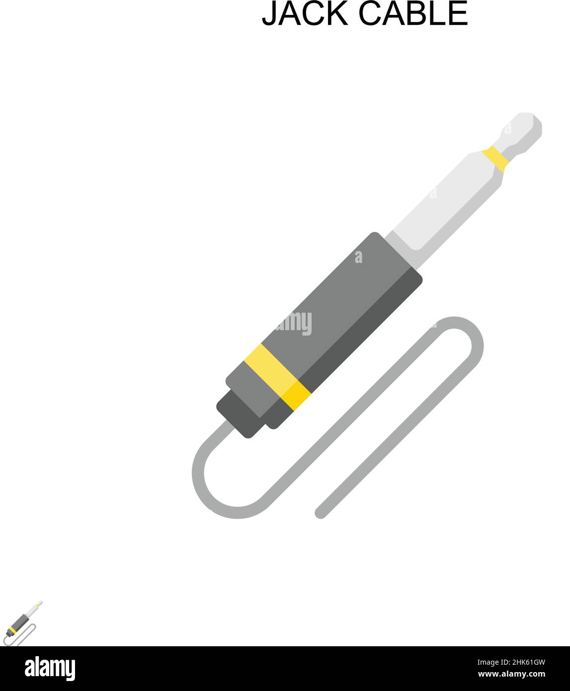 Cable jack Stock Vector Images - Alamy