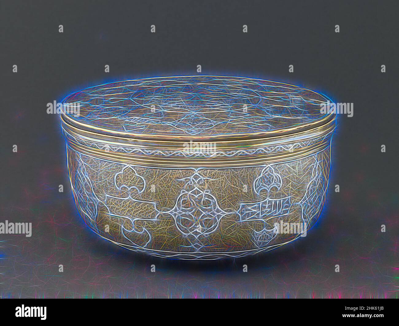 Inspired by Covered Bowl, Mahmud al-Kurdi, Persian, active late 15th ...