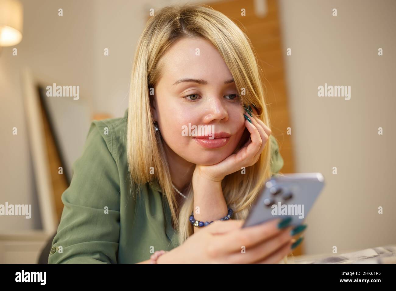Domestic violence survivor woman with facial scars and prosthetic eye ...