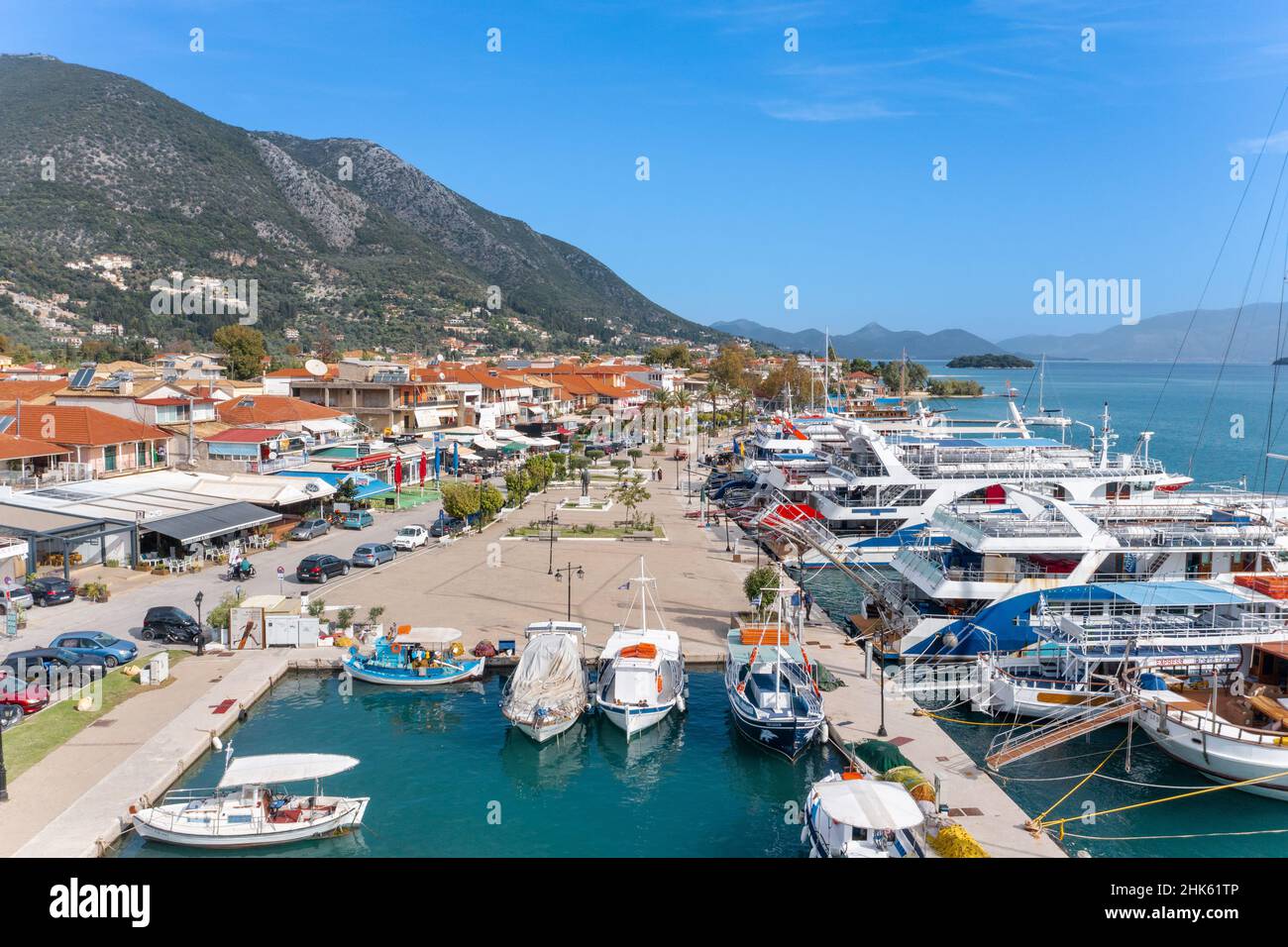 Nydri harbour lefkada island in hi-res stock photography and images - Alamy