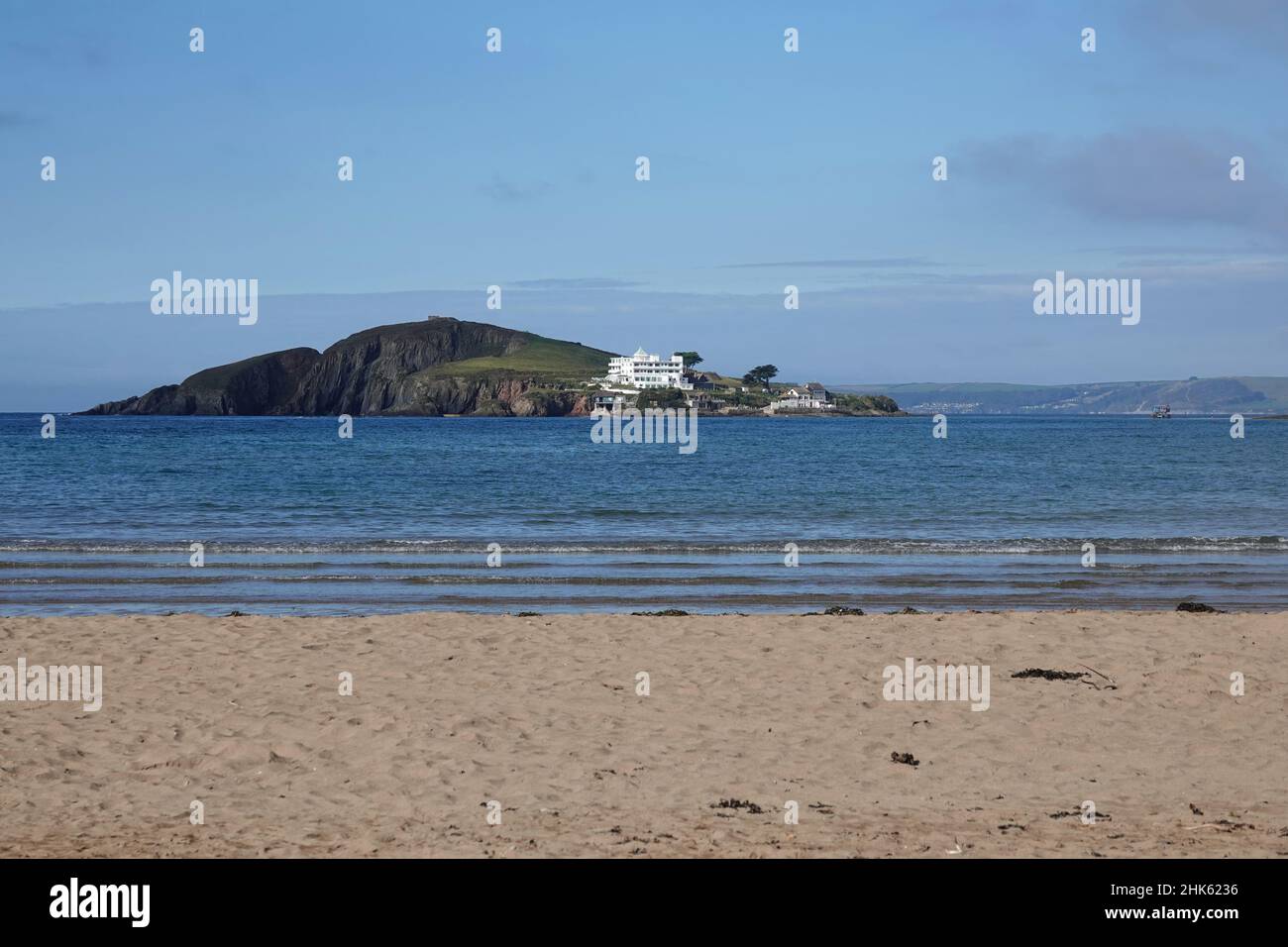 Burgh Island in South Hams, South Devon, England, which is the location ...