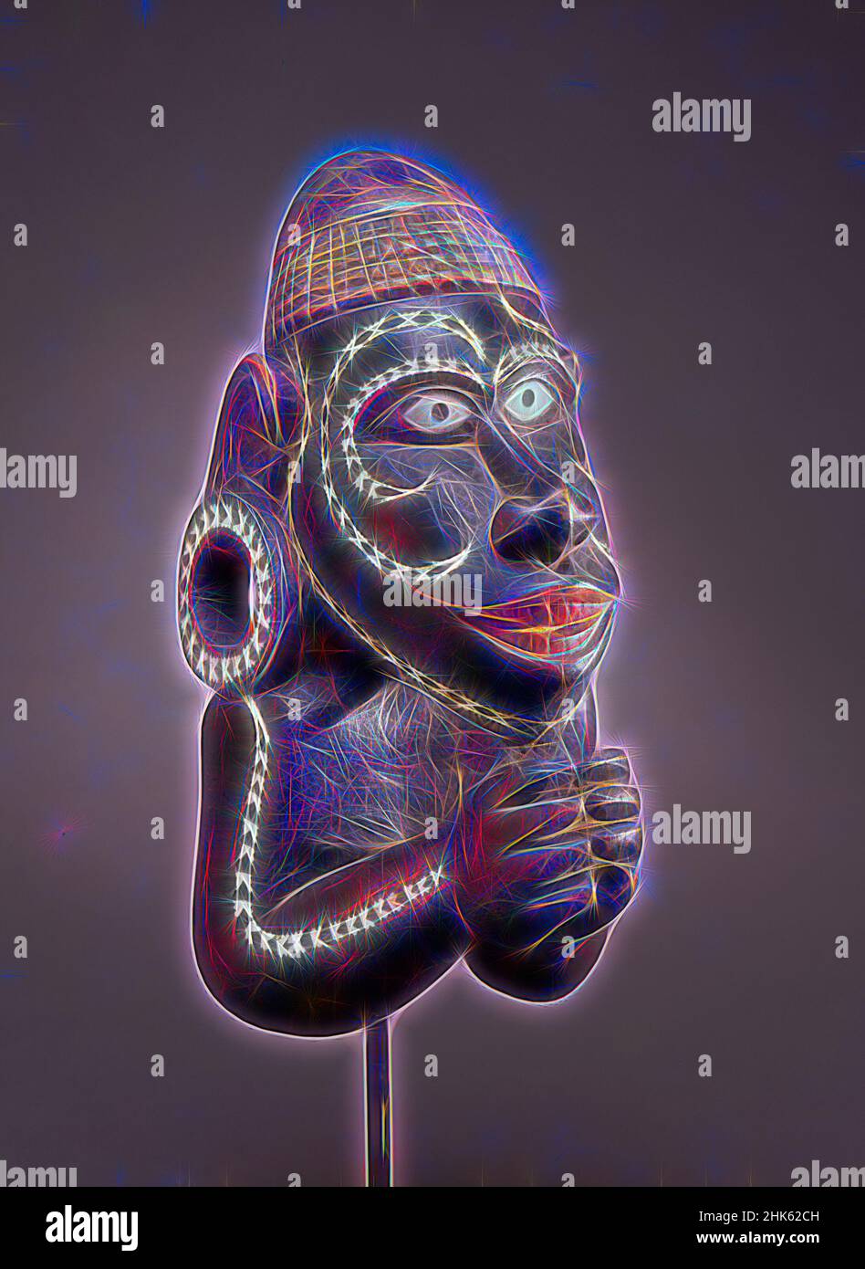 Inspired by Canoe Prow Figurehead (nguzu nguzu or toto isu), probably ...
