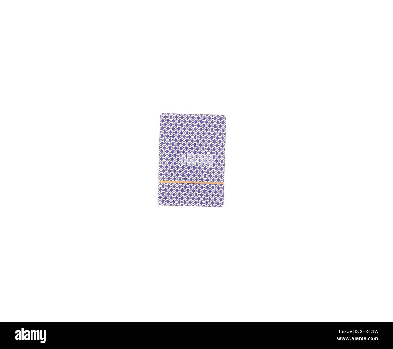 New unpacked playing cards. Isolated on a white background Stock Photo ...