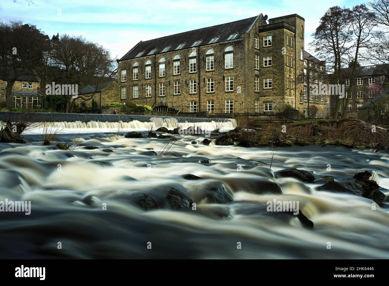 Bamford Mill Peak District Stock Photo - Alamy