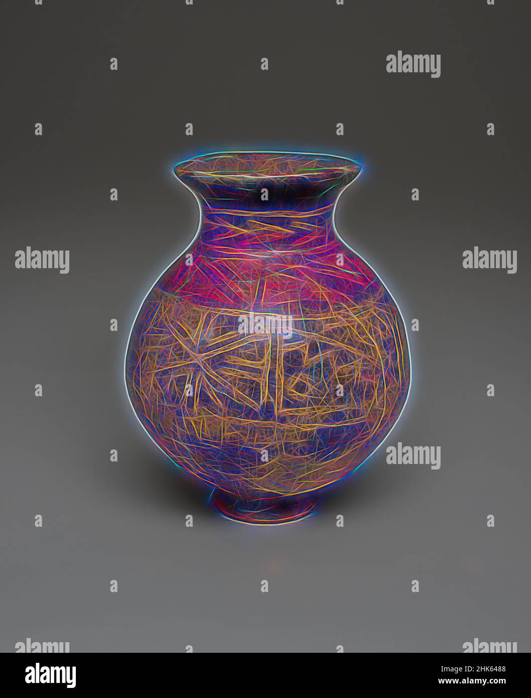 Inspired by Vessel with Painted Motifs, Recuay, Early Intermediate ...